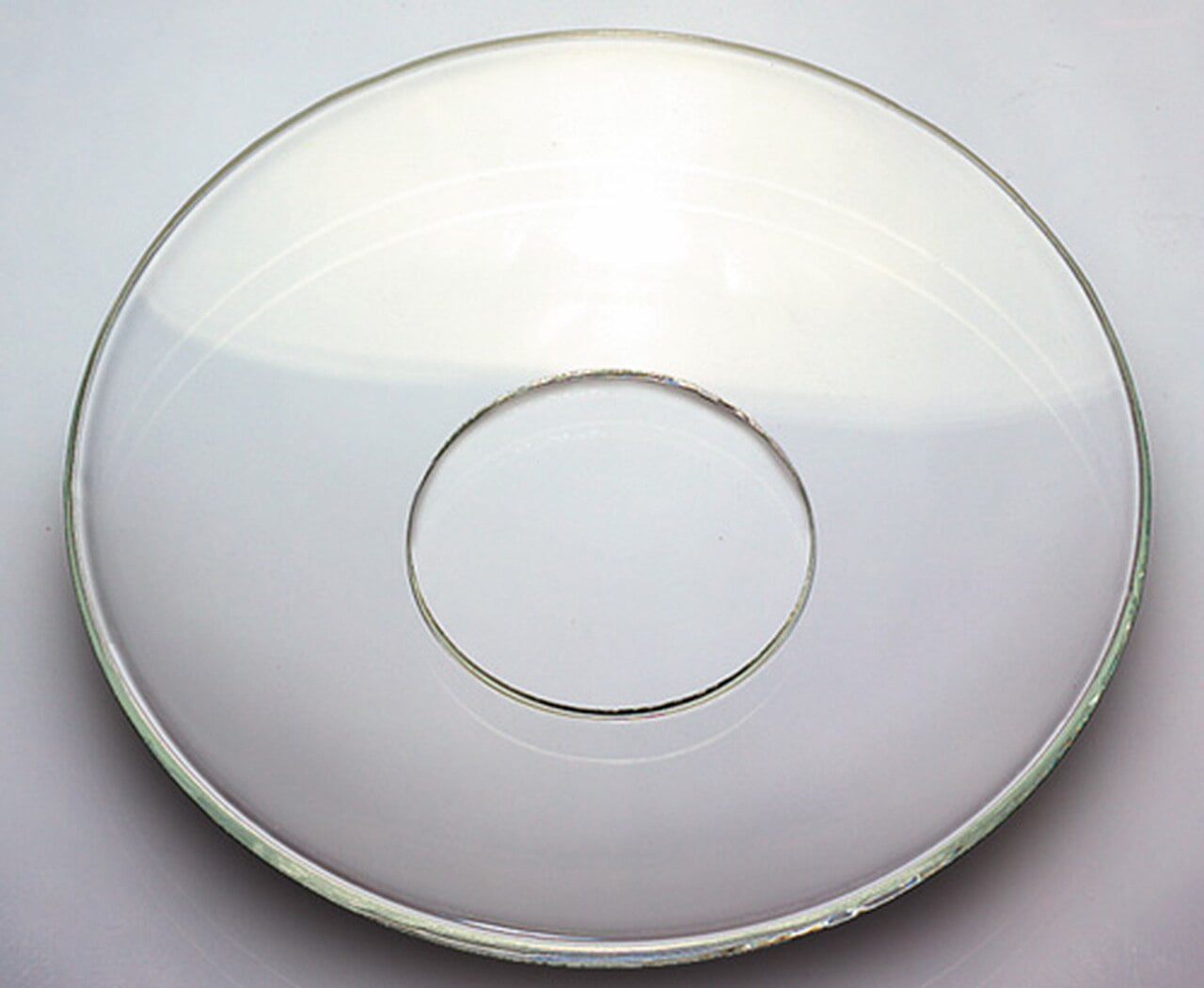 Bobeche - SET 0F 2 Clear Plain Glass Large 4" dia with 1.51" opening ...