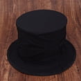 vlrwzc Black Folding Magic Hat Magic Tricks Magicians Costume Hat ...