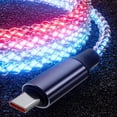 66W Fast Charging Type C Cable Illuminates Design Twist Easy Braided ...