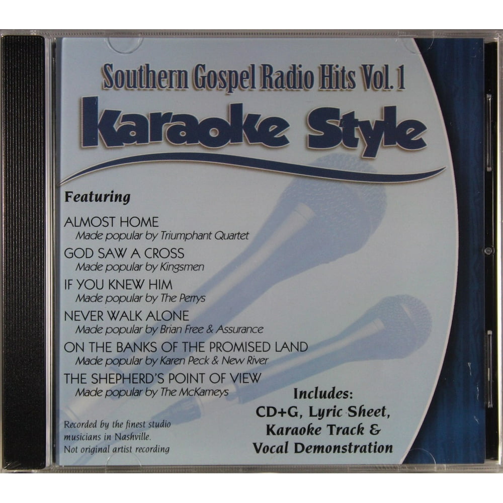 Southern Gospel Radio Hits Volume 1 Daywind Christian Karaoke Style NEW ...