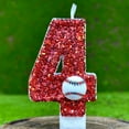 ufehgfjh Baseball Birthday Candle 9th Baseball Cake Topper Decor Nine ...