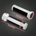 Motorcycle 1‘‘ 25mm Electronic Throttle Handle Hand Grips Handle Grip ...
