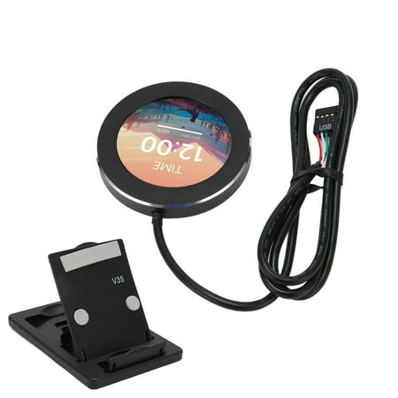 Watercooler Screen, 2.1 Inch Liquid Cooler LCD Dynamic Background For ...