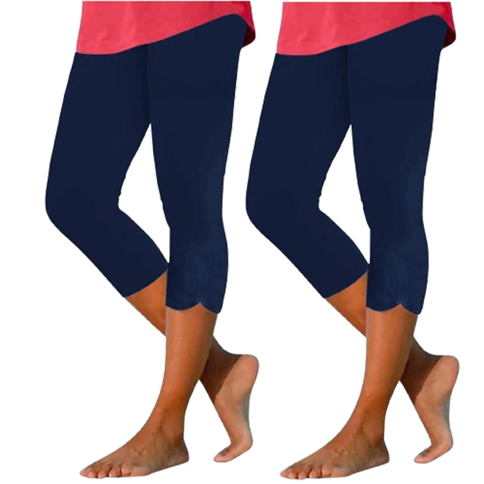 Click here for Timegard Womens 2pc Capri Leggings Elastic Waist S... prices