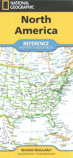 Pre-Owned National Geographic Reference Map: National Geographic North ...