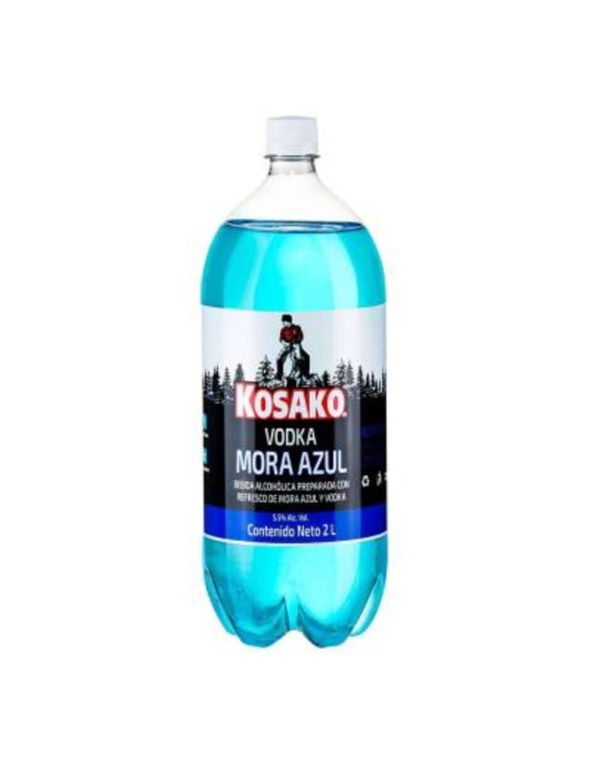 Fusi√≥n Kosako Vodka/Mora Azul 2 L Kosako Vodka/Mora Azul | Walmart en línea