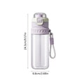 2-in-1 Misting Sports Water Bottle, Leakproof Drinking Cup with Straw ...