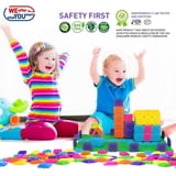 WEofferwhatYOUwant Educational Interlocking STEM Building Blocks, 150 ...