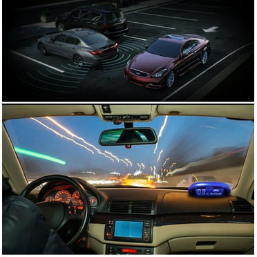 Zone Tech Car Reverse Backup Radar System - 4 Parking Sensors Car ...