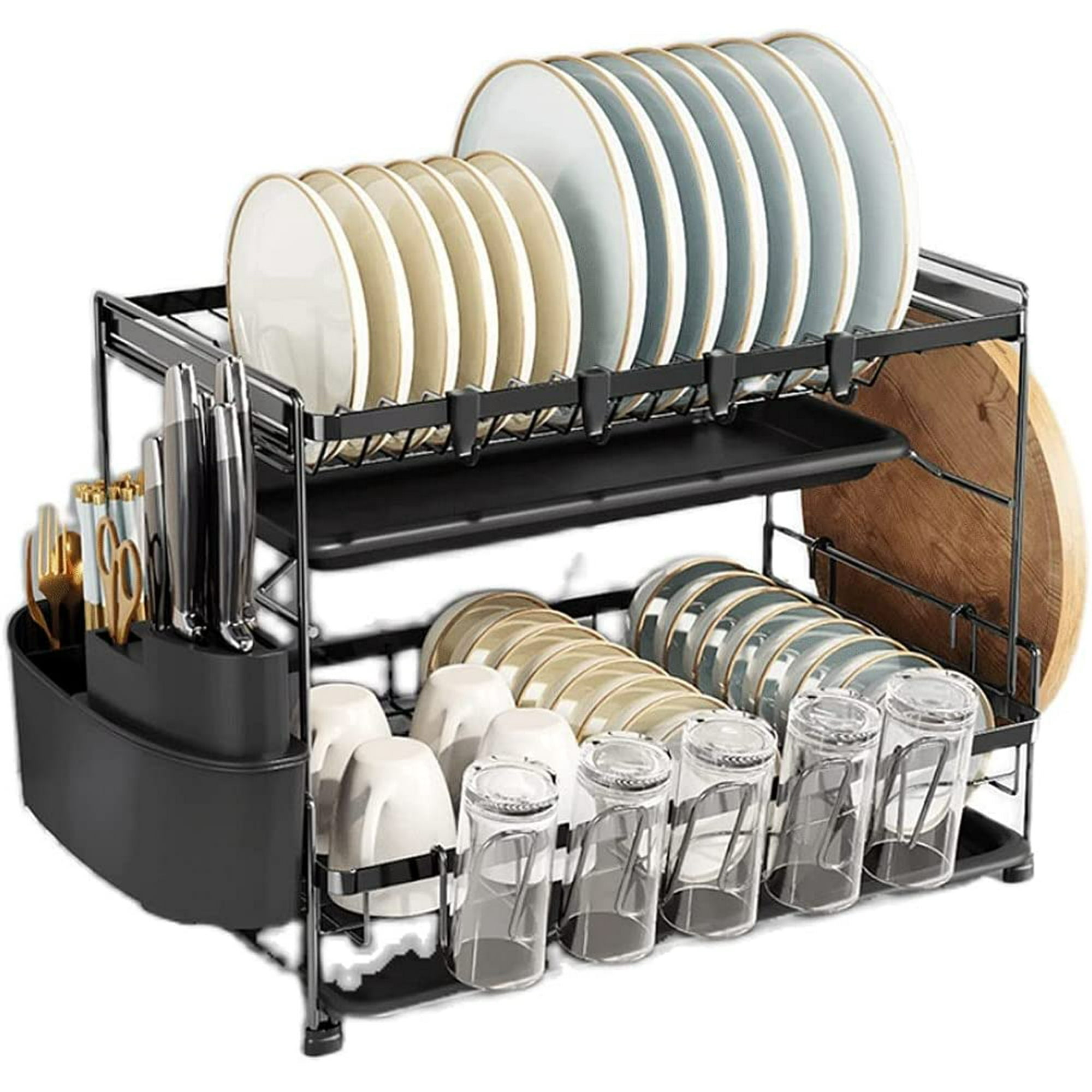 Click here for Heateydeat Dish Rack 2-Layer Stainless Steel Large... prices