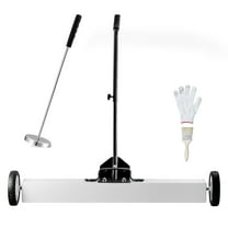 UBesGoo Rolling Magnetic Sweeper with Wheels, 30Lbs 36-inch Large ...