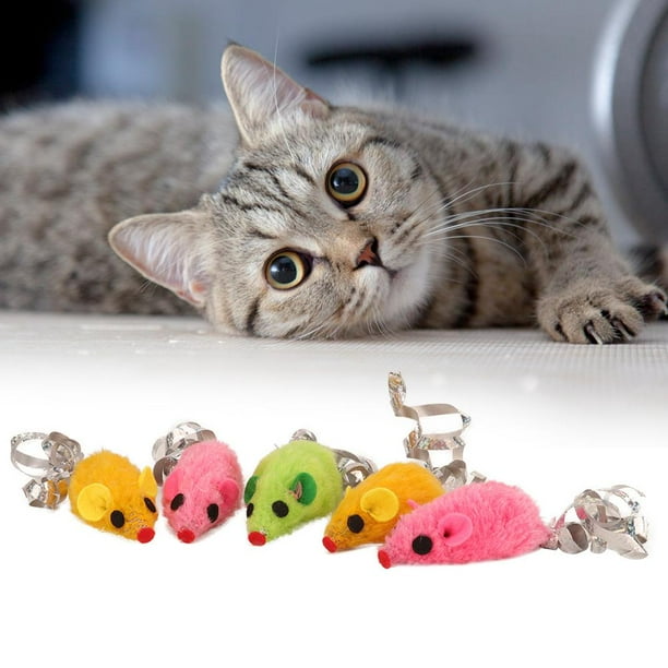Cat Trainning Toy, Plush Mouse Shpae With The Sound Interact Toy With ...
