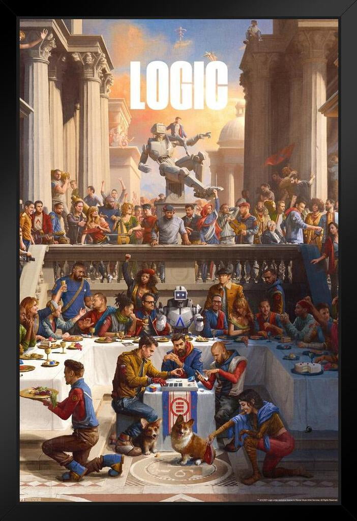 Logic Merch Everybody Album Cover Art Rap Posters Logic Rapper Merch ...