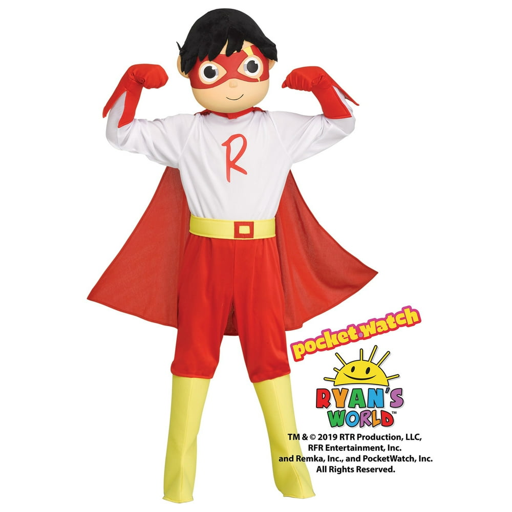 Ryan's World Red Titan Toddler Halloween Costume - Walmart.com ...