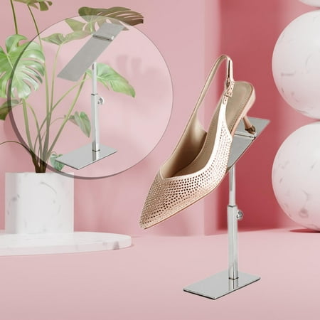 Iron Shoe Rack Sandals Display Stand High Shoe Riser Men Leather Shoe ...