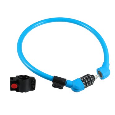 ROCKBROS Bike Lock Cable 4 Feet Bicycle Cable Lock with Mounting ...