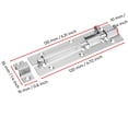 20 Pack 5 Inch Barrel Bolt Latch, Stainless Steel Slide Bolt Lock with ...
