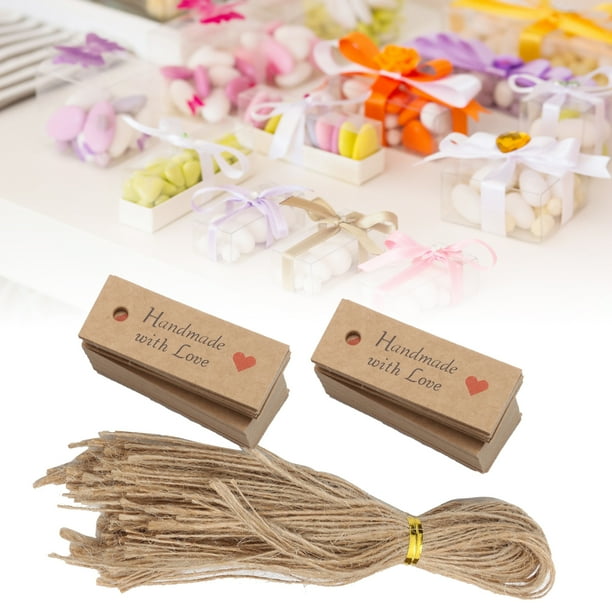 Gift Tags with Twine, Retro Tags Gift Tags for Clothing Tags for ...