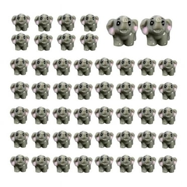 100 Pcs Mini Resin Animals Figures, Mixed Tiny Plastic Animals ...