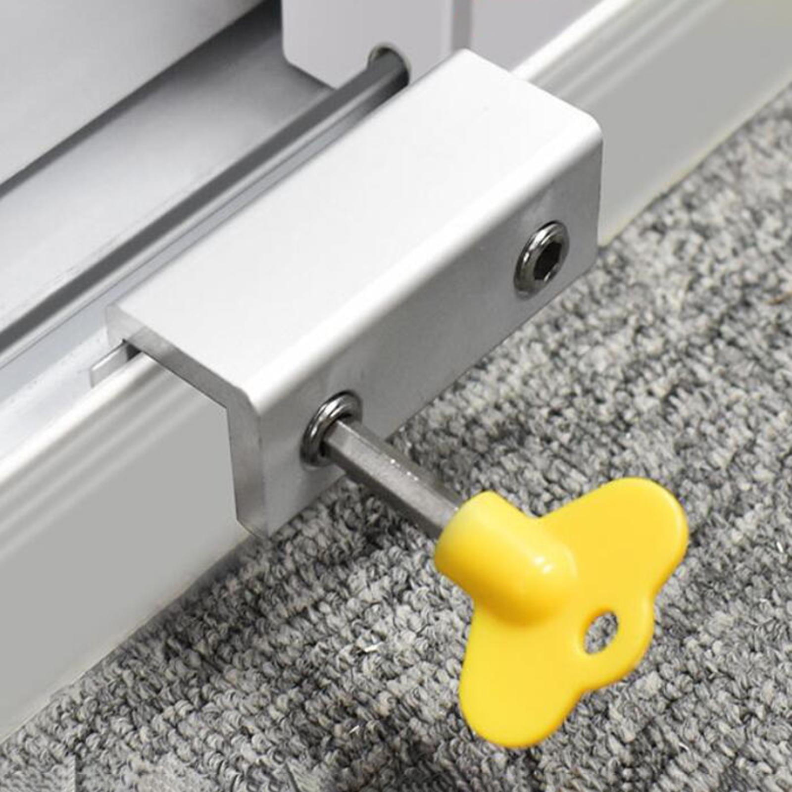 Window Lock Restrictor Children Slide Stopper Lock Limiter with Keys ...