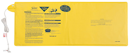 Secure 12” x 30” Bed Sensor Pad, Yellow - For Use With All Secure Alarm ...