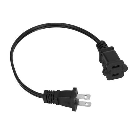 Power Cable, US Plug 125V NEMA Power Cable 5 15P To 5 15R 12.6in Heavy ...
