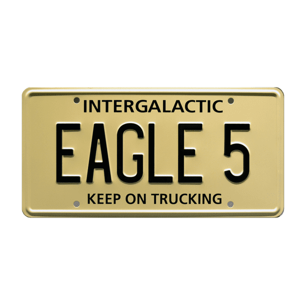 Spaceballs | Winnebago | EAGLE 5 | Metal Stamped Replica Prop License ...