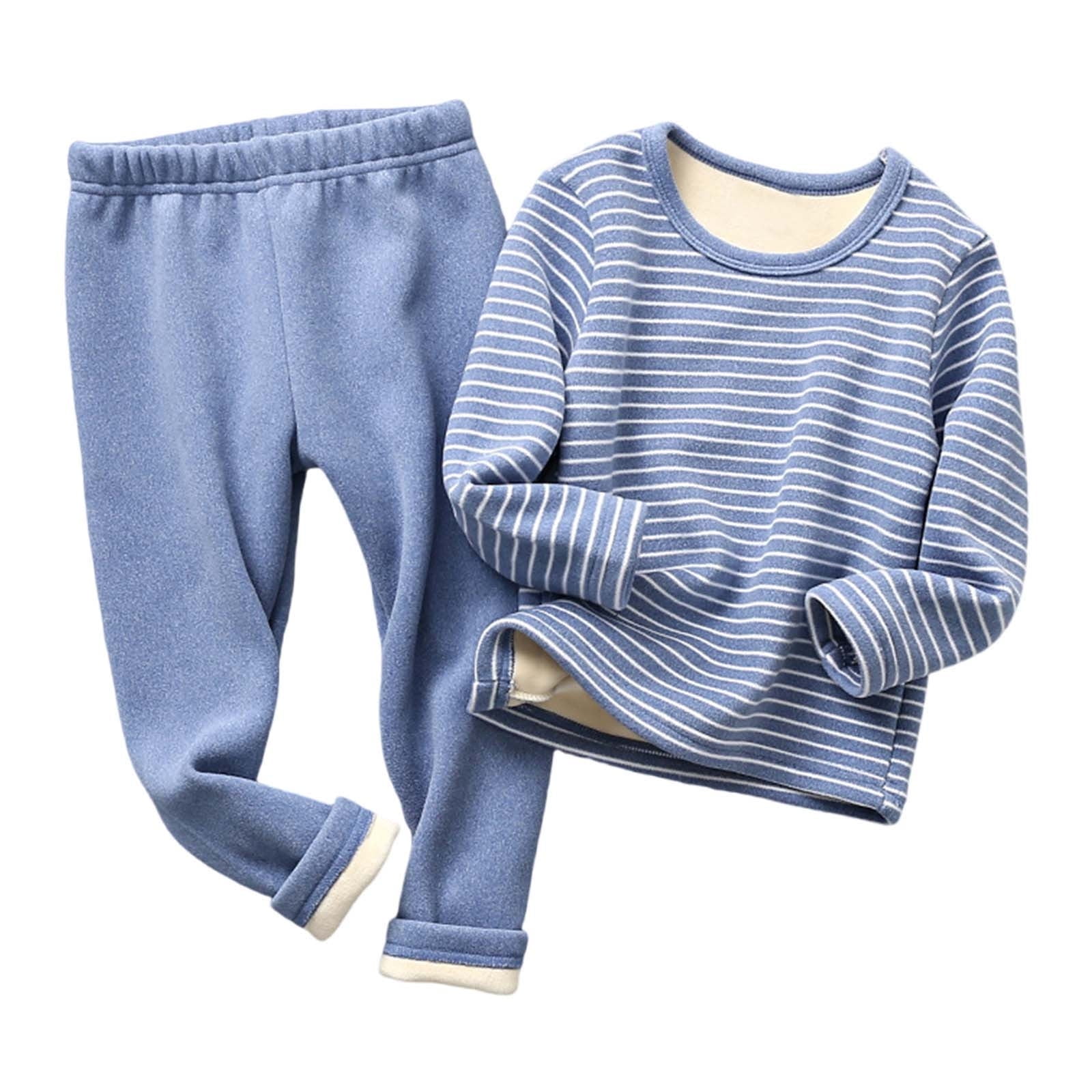 Wancir - Conjunto de ropa interior térmica para niños y niñas (2 piezas ...