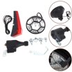 Bicycle Motorized Bike Friction generator Headlight Tail Light Kit 12V ...
