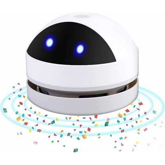 Cordless Vacuum Kadlawus USB Rechargeable Desktop Vacuum Cleaner, Mini ...