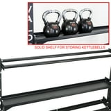 Valor Fitness Combo Weight Storage Rack, 4-Tier Bumper Plate Rack ...