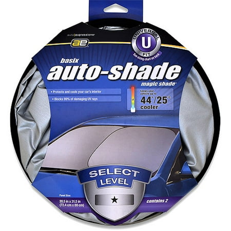 Auto Expressions Basix Magic Shade Universal Fit - Walmart.com