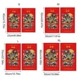 2025 Year of The Snake Door Sticker Door Gods Picture Decoration for ...