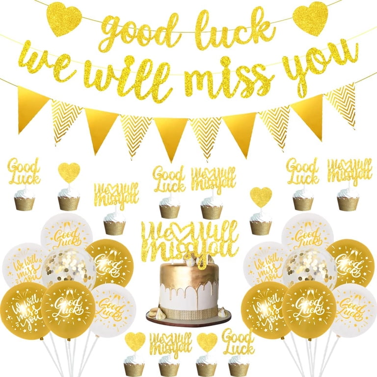 Farewell And Good Luck Banner
