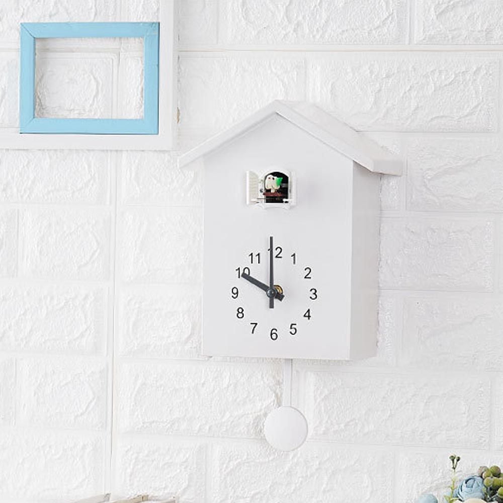 Bird Home Decor Hanging Watch Silent Quartz Living Room Clocks Timer ...