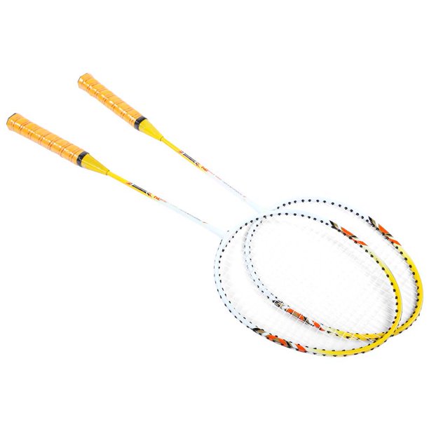 Badminton Racket Set,1 Pair Badminton Racket Badminton Racquets ...