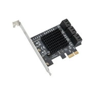 4CHANNEL 6G SATA PCIE HBA 4X SATA PORTS 6G HBA - Walmart.com