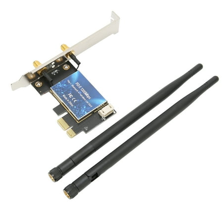 PCIE WiFi Adapter, Wireless Module 2.4GHz 5GHz Dual Band With Antennas ...