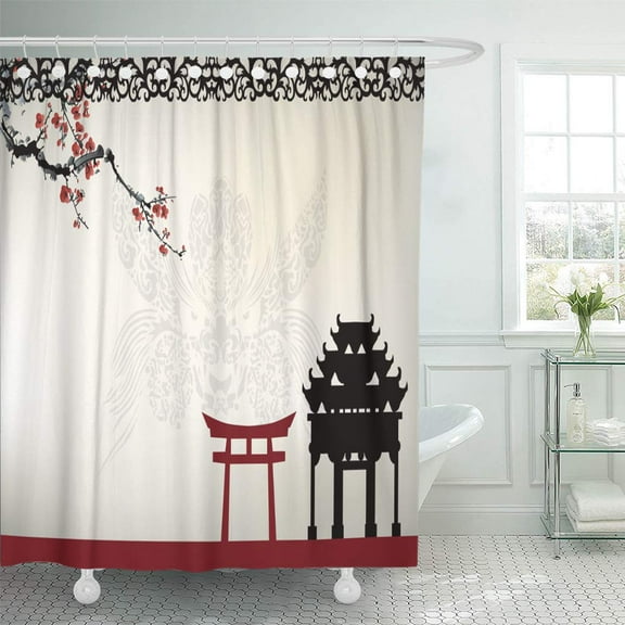 ATABIE White Abstract of Powder Blue Color Beautiful Geometric Lines ...