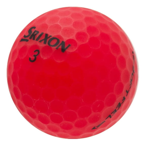 Pre-Owned Srixon Soft Feel Matte Red Golf Balls, Mint / AAAAA Condition ...
