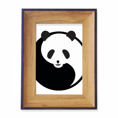 Harmonize Positive Negative Panda Surroundings Photo Frame Exhibition ...