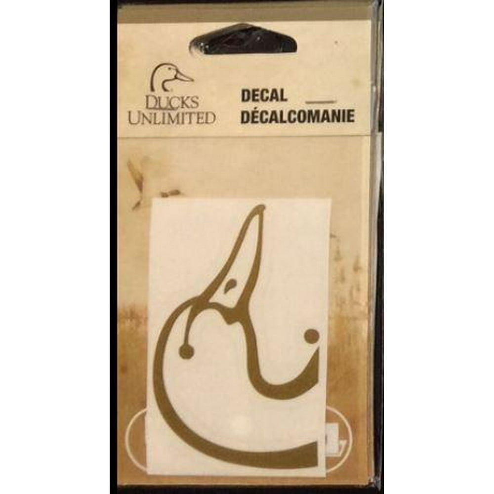 Ducks Unlimited Duckhead Sticker Decal For Car or Home - Walmart.com ...