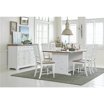 Ashley Bolanburg Farmhouse Kitchen Dining Table with Drawers, Two-Tone ...