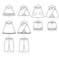 McCall PatternInfants' Reversible Top, Dresses; Bloomers and Pants-All ...