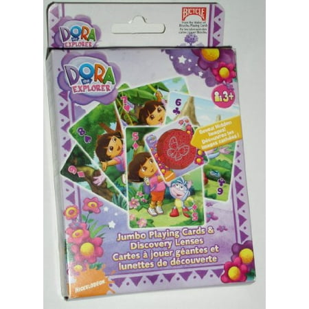 Dora the Explorer Jumbo Playing cards Discovery Lenses | Walmart Canada