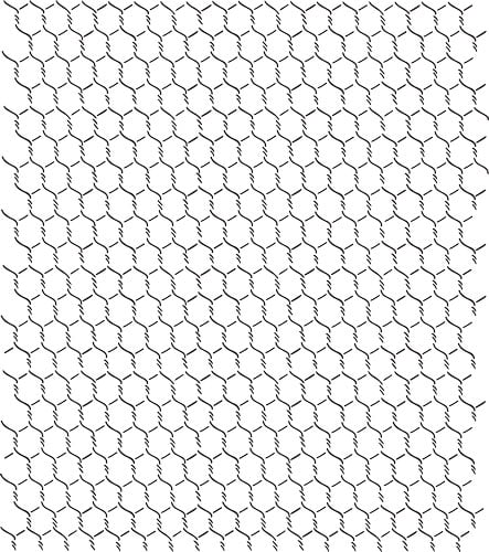 Small Chicken Wire Wallpaper Wall Stencil 3260 by Designer Stencils ...