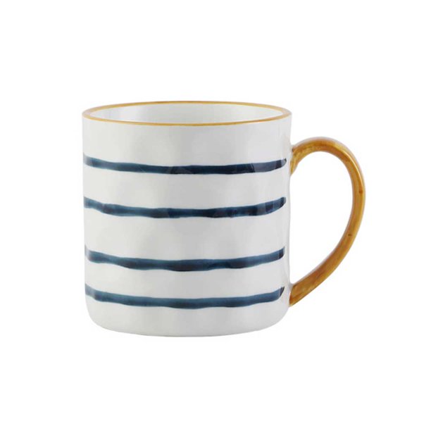 VONKY 400ml Japanese Ceramic Coffee Mug Nordic Style Milk Pottery Cup Oat Breakfast Tumbler Food ...