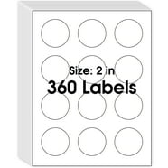 Avery Round Labels, Laser Printers, 2-1/2", 300 Labels (5294) - Walmart.com