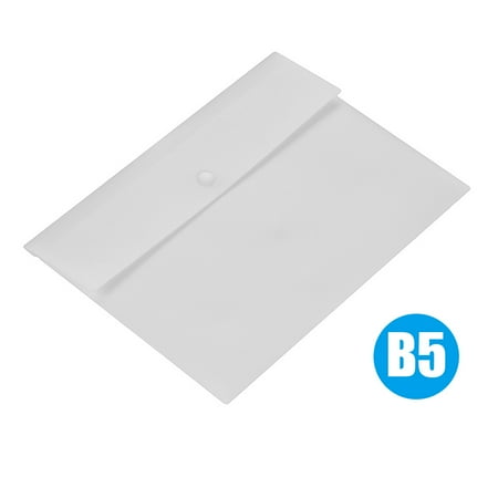 B5 Size Envelope Folder PP Storage Pouch Holder Paper Document File ...