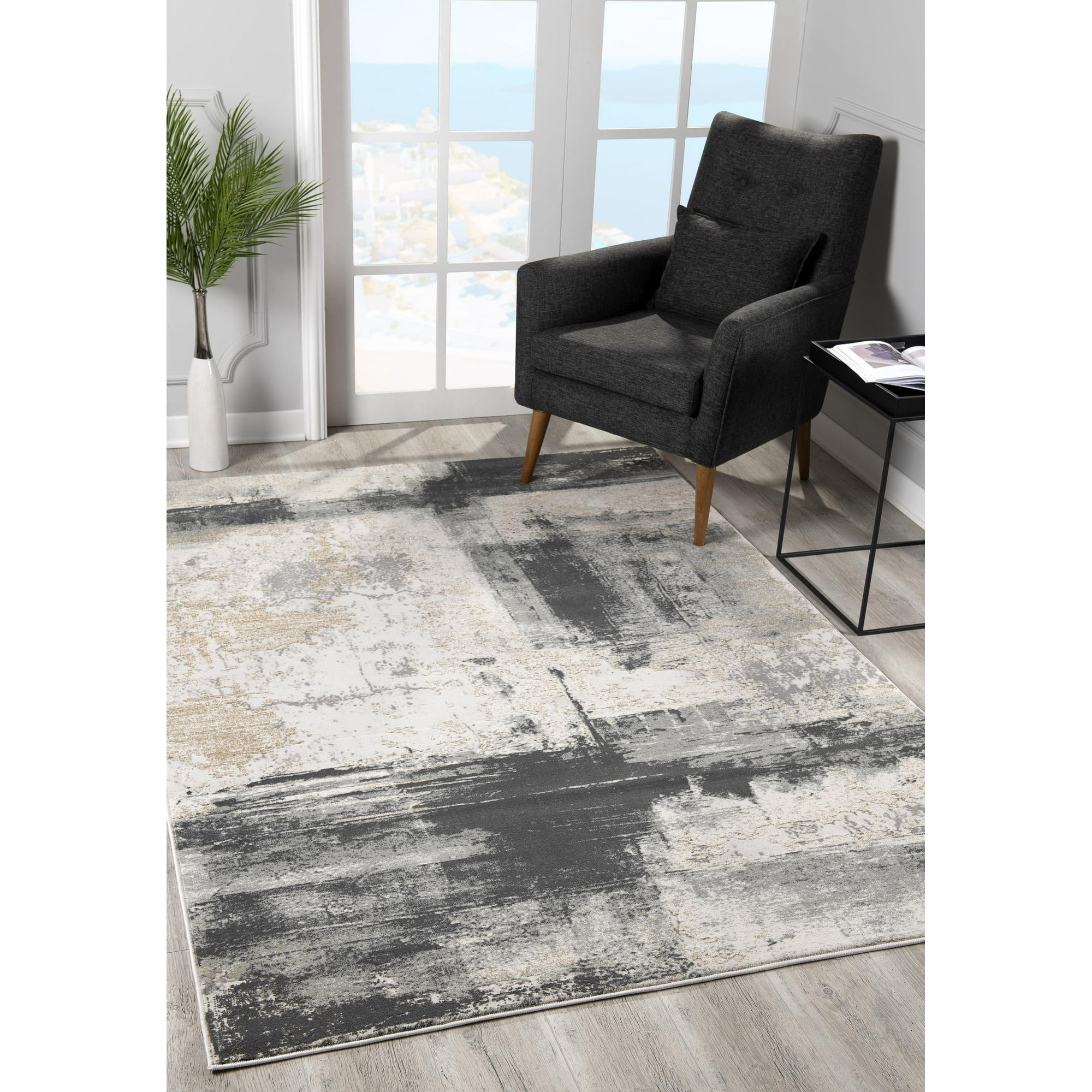Click here for Rug Branch Silvia Collection Modern Abstract Runne... prices
